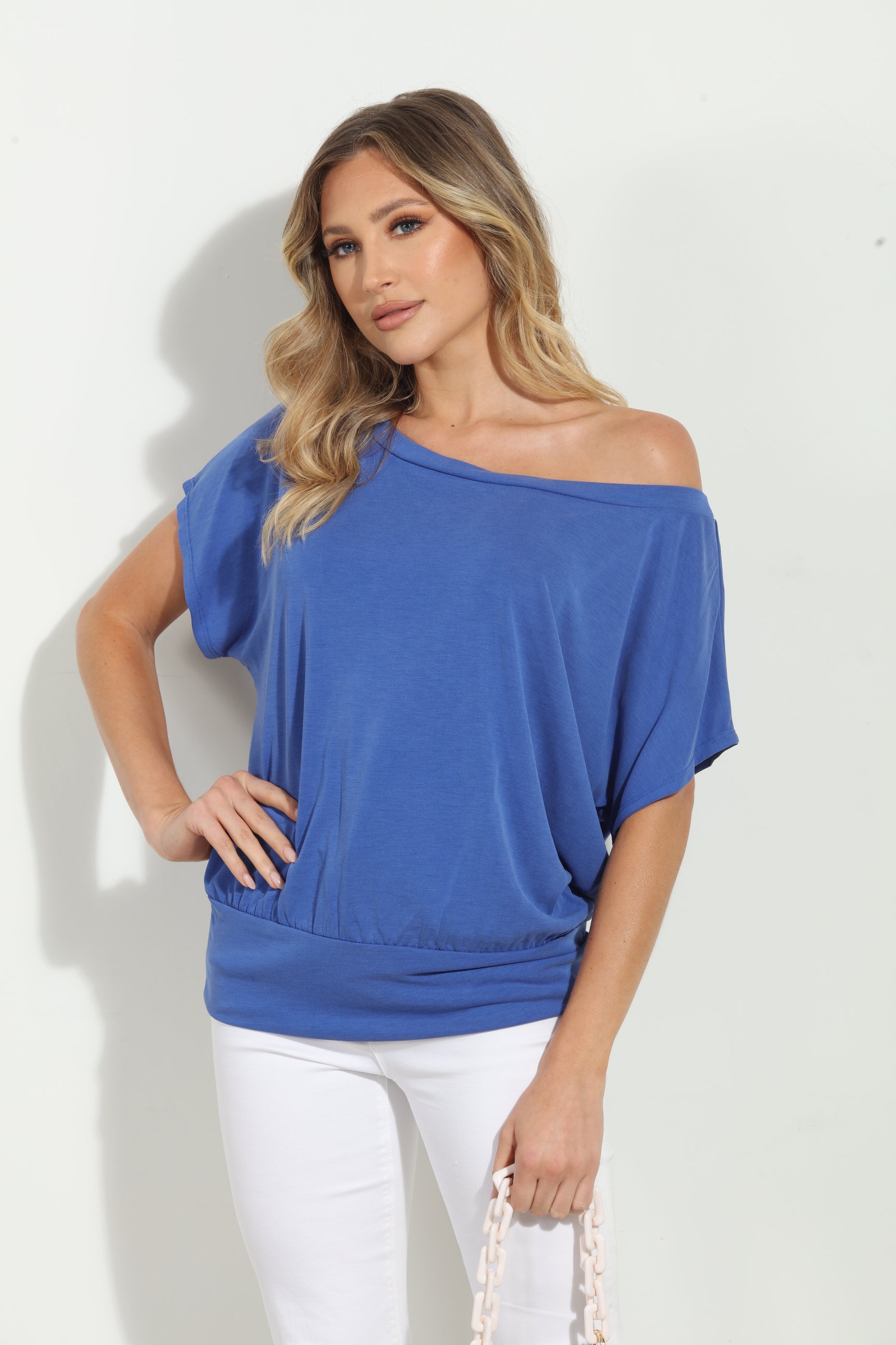 Royal Cupro Ots Top